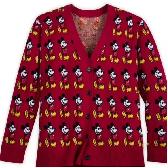 Disney | Sweaters | Disney Mickey Mouse Cardigan | Poshmark